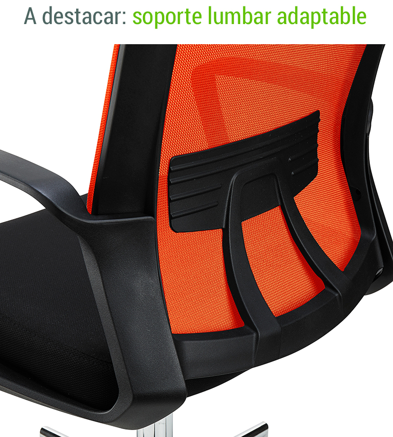 Silla de Oficina ERGOCITY, En Naranja - Ofisillas.es