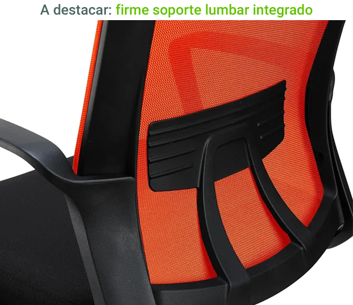 Silla de Oficina ERGOCITY, En Naranja - Ofisillas.es